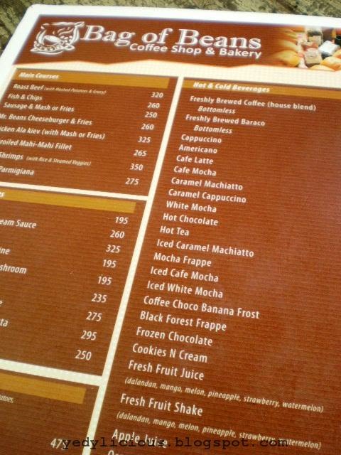 Tagaytay foodies getaway at Bag Of Beans | YedyLicious Manila Food Blog ...