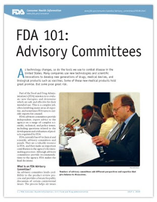 MEDDESKTOP: What is an FDA advisory committee?