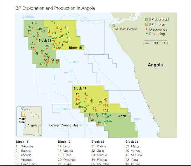 Angola-oil: Angola - Oil Blocks