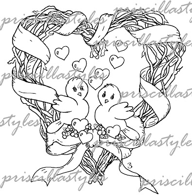 "priscillastyles" Store & Color Street Nails: Love Birds Digital Stamp ...