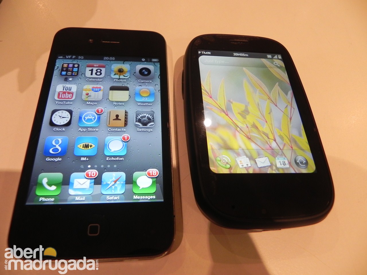 Análise ao HP Palm Pre 2 | Aberto até de Madrugada