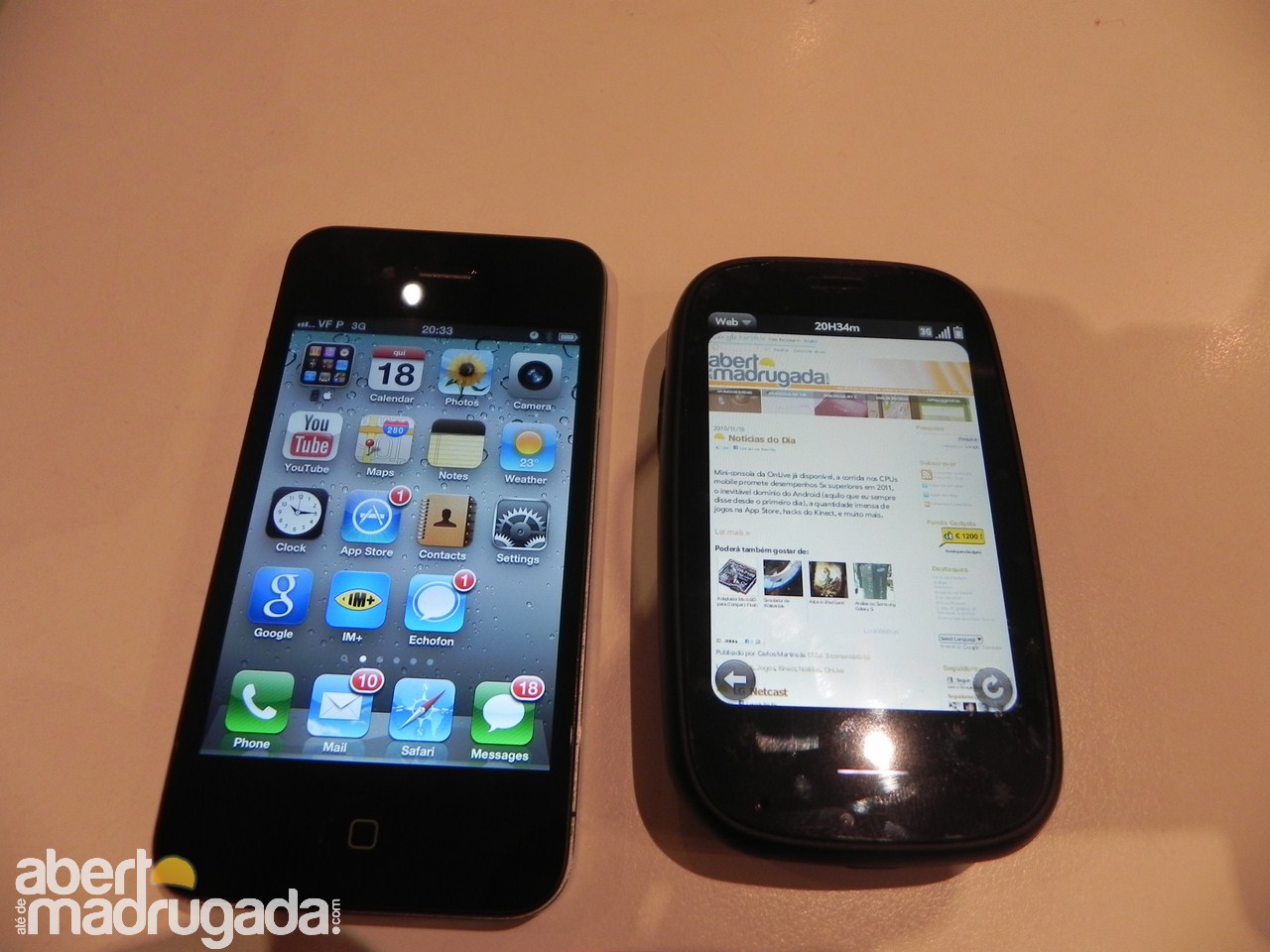 Análise ao HP Palm Pre 2 | Aberto até de Madrugada