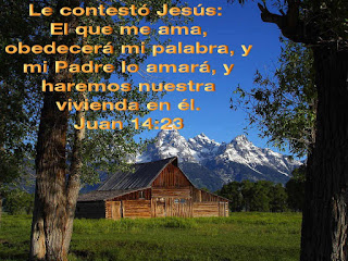 Biblia, paisajes y maravillas: Juan 14:23