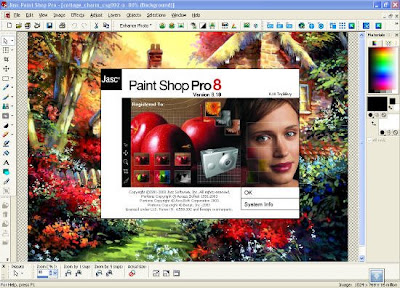tempoucomasbom: Portable Jasc Paint Shop Pro 8.1