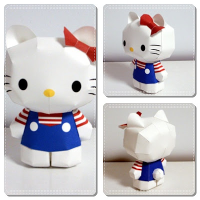Reena's Online: Hello Kitty Paper Craft