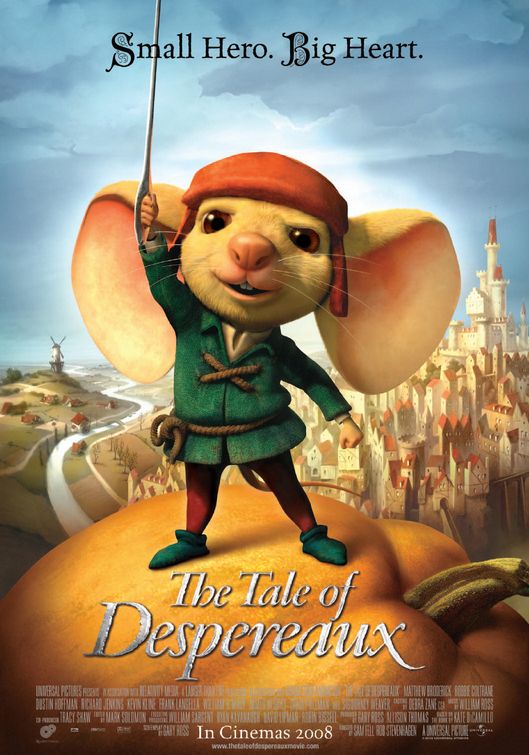 Hollywood Movie Costumes and Props: The Tale of Despereaux maquettes ...