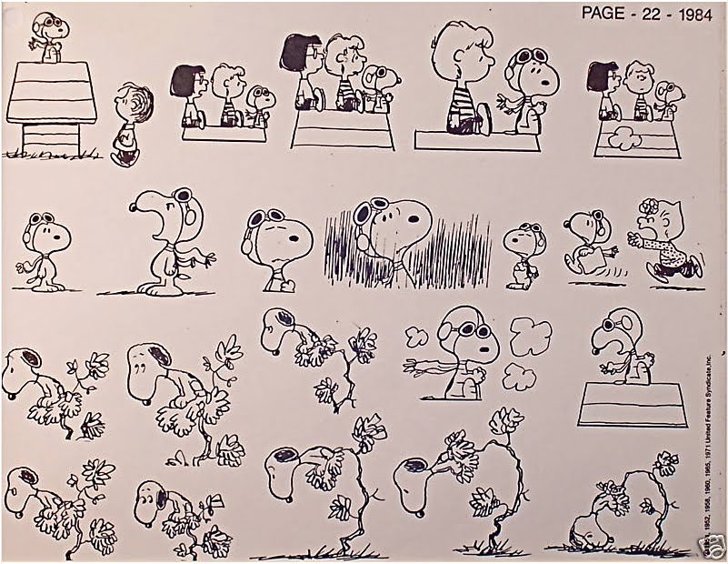 Cartoons, Model Sheets, & Stuff: Peanuts Model Sheets
