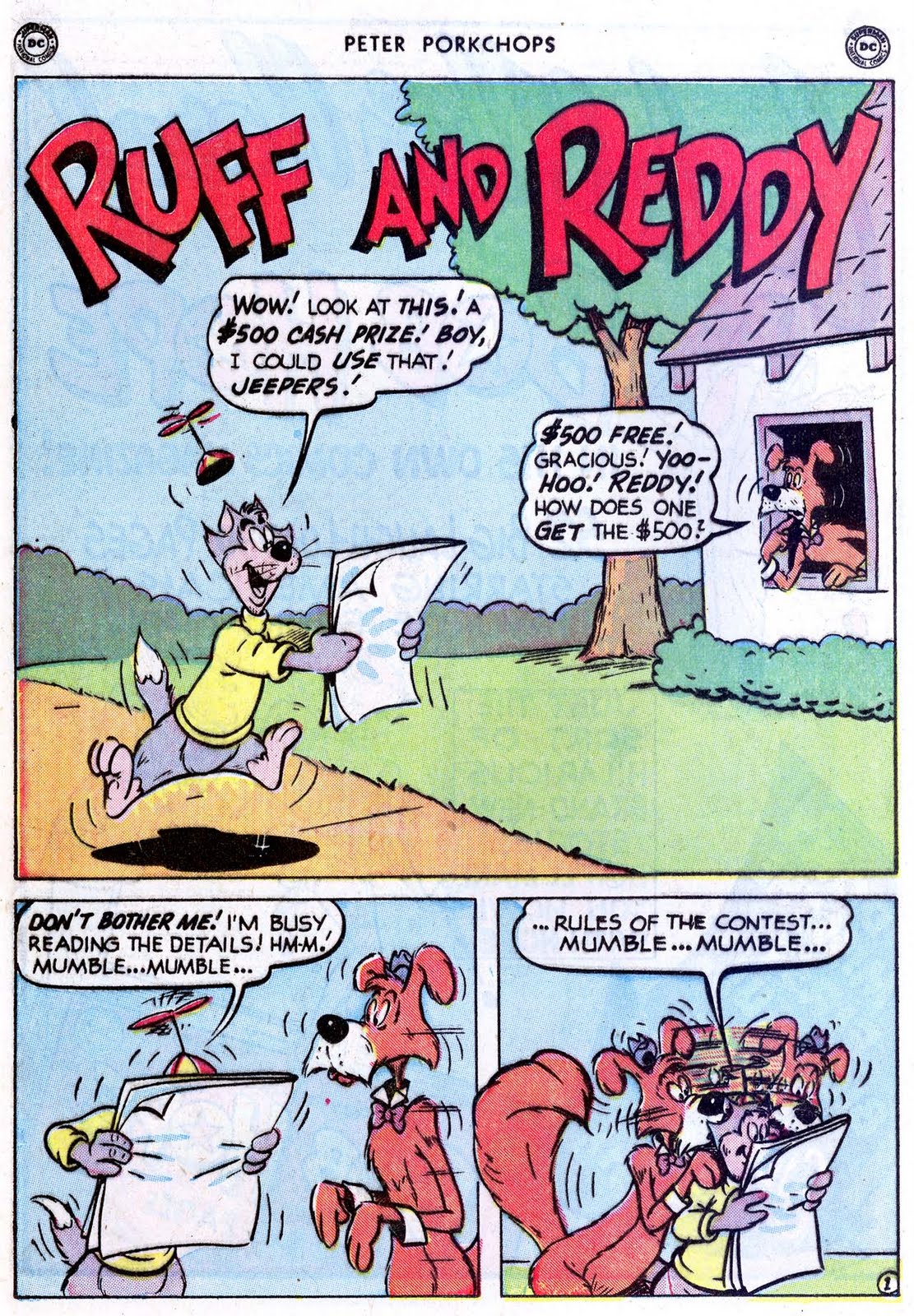 Cartoons, Model Sheets, & Stuff: Ruff and Reddy
