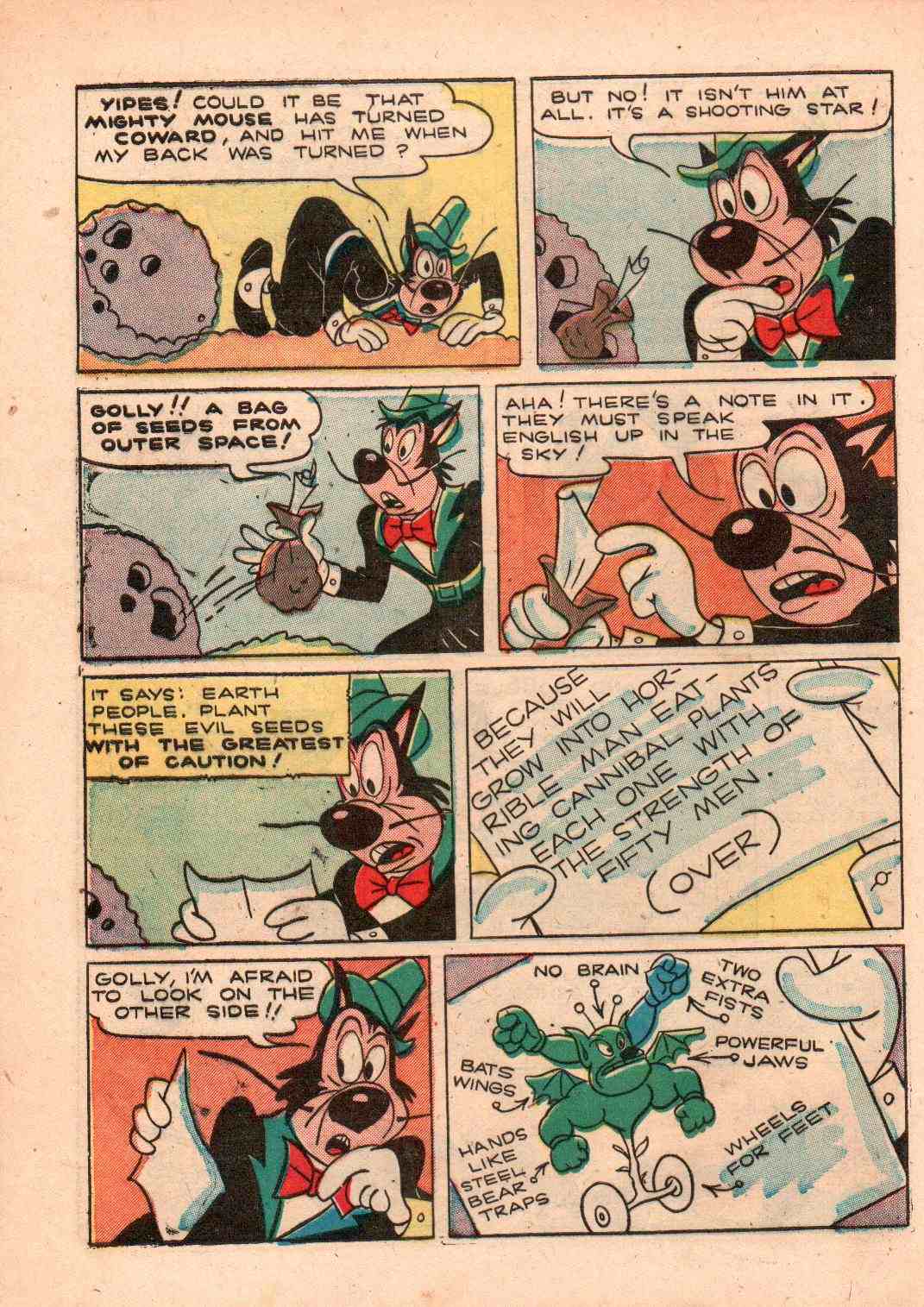 Cartoons, Model Sheets, & Stuff: Jim Tyer - Mighty Mouse #33