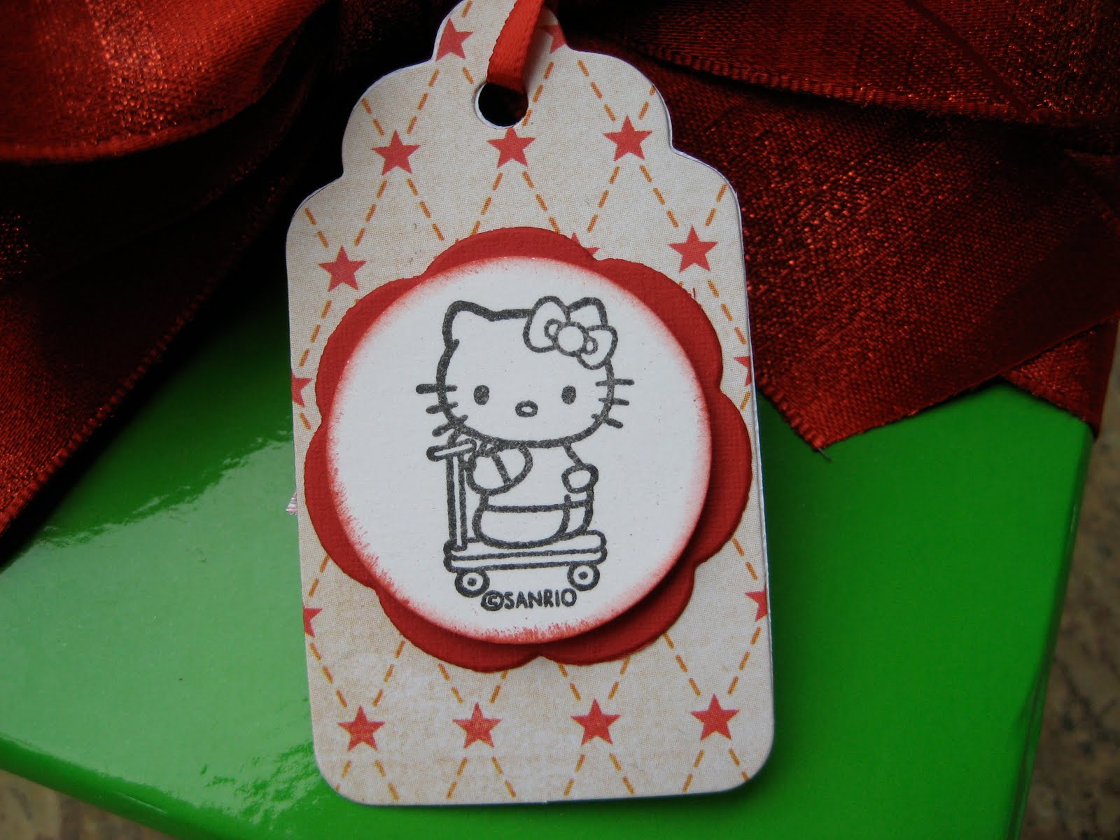 Crafty Buzz: Hello Kitty Tag Mania