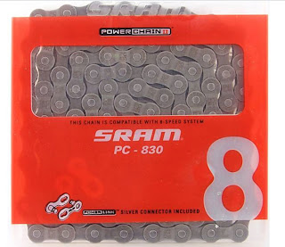 MTBPRO ENTERPRISE: SRAM PC-830 8-SPEED ROAD BIKE BICYCLE CHAIN W/PIN NW ...