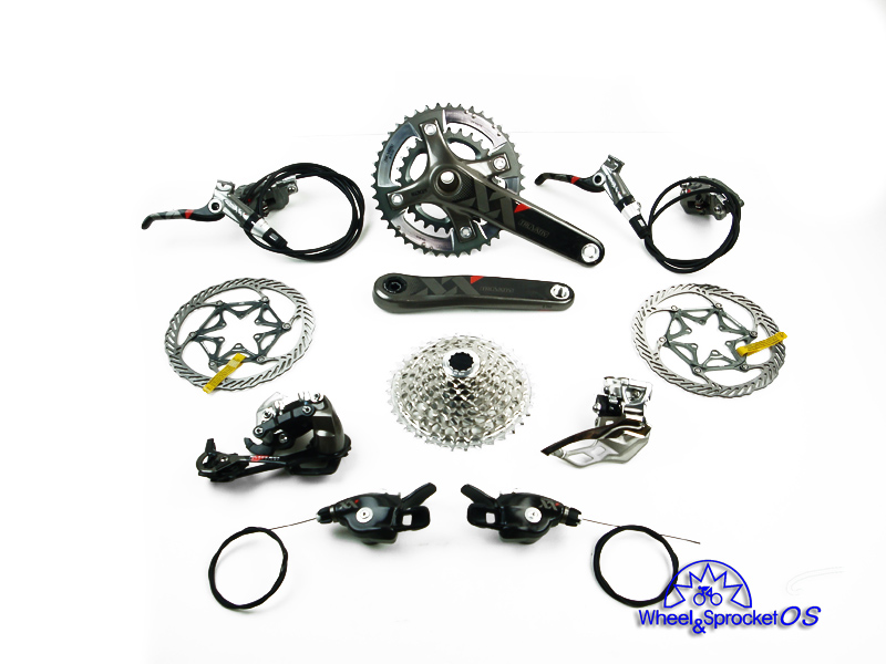 MTBPRO ENTERPRISE: NEW Sram XX Group 2010 XC 10 speed Truvativ Avid NIB