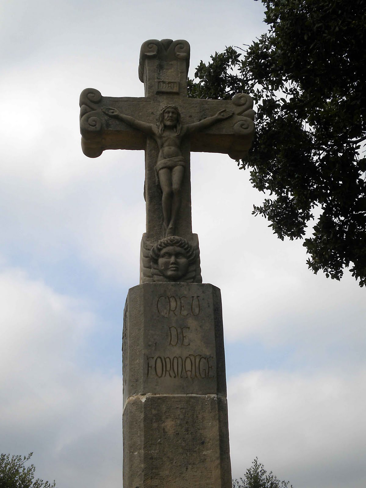 Creus de terme: Creu de formatge, a Alforja.