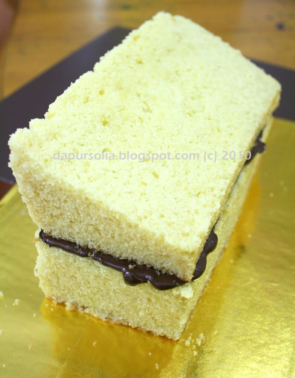 ** DAPUR SOLIA **: Madeira Sponge Cake