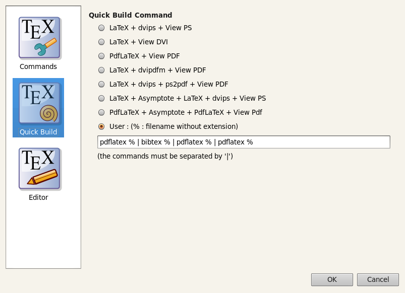 Use texmacs for presentaton - chlistlets