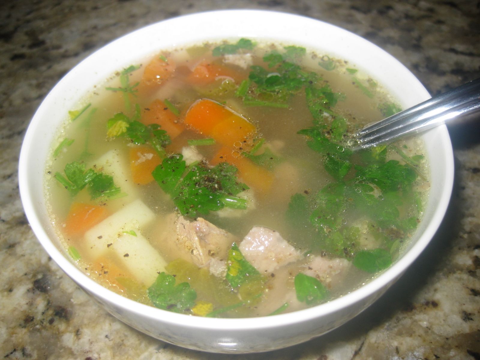 Adventures in Cookery: My Grandma Chicken Soup
