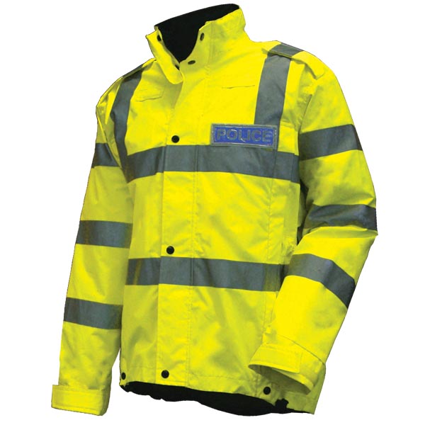 High Visibility Jackets for Authority Figure | Red Leather Jacket