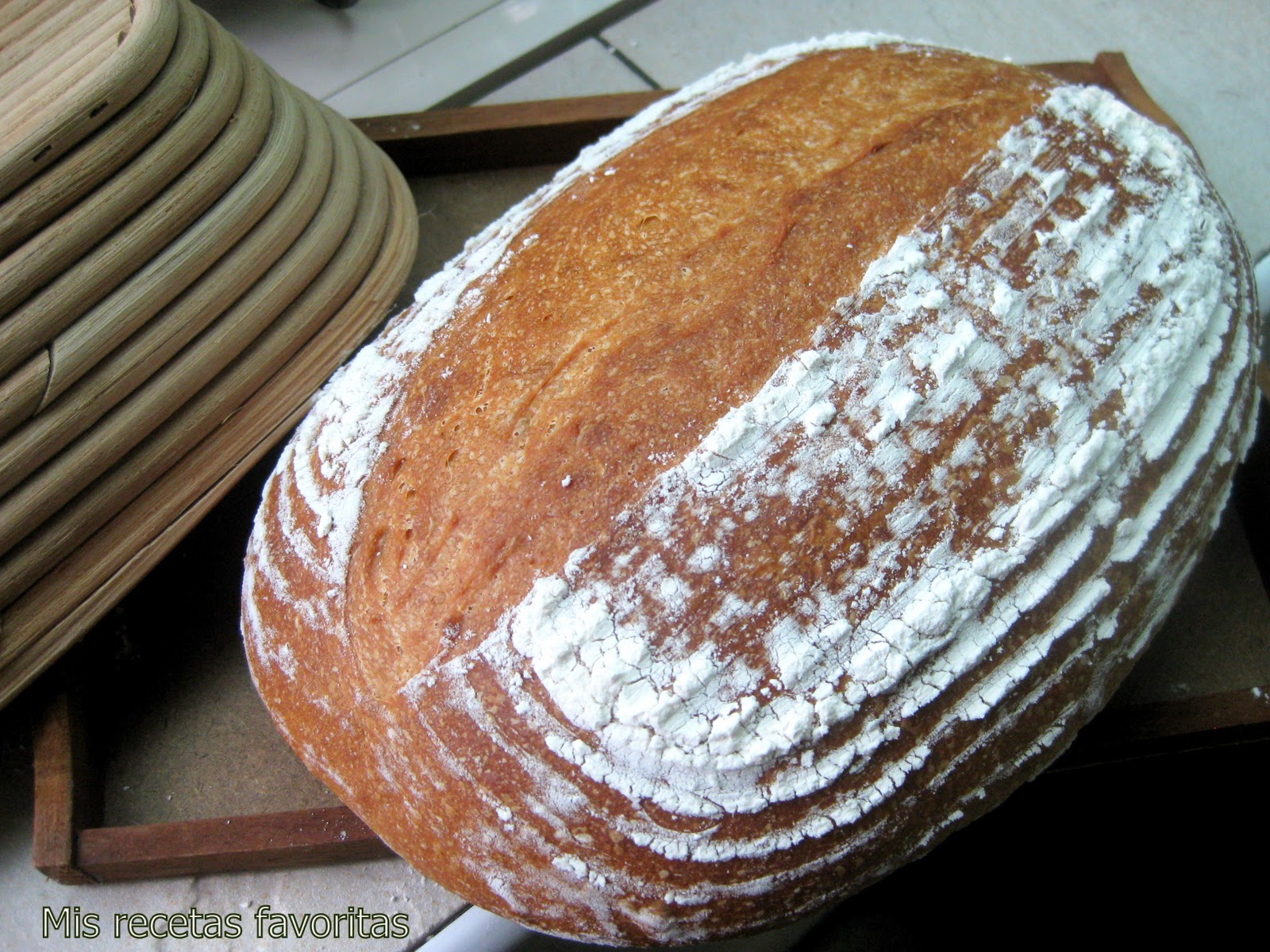 Pan con prefermento de uvas pasas II - Mis recetas favoritas by Hilmar