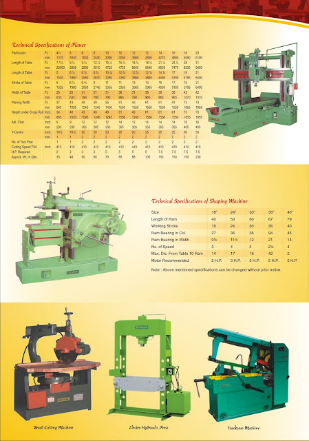 LATHE MACHINES: CATALOGUE