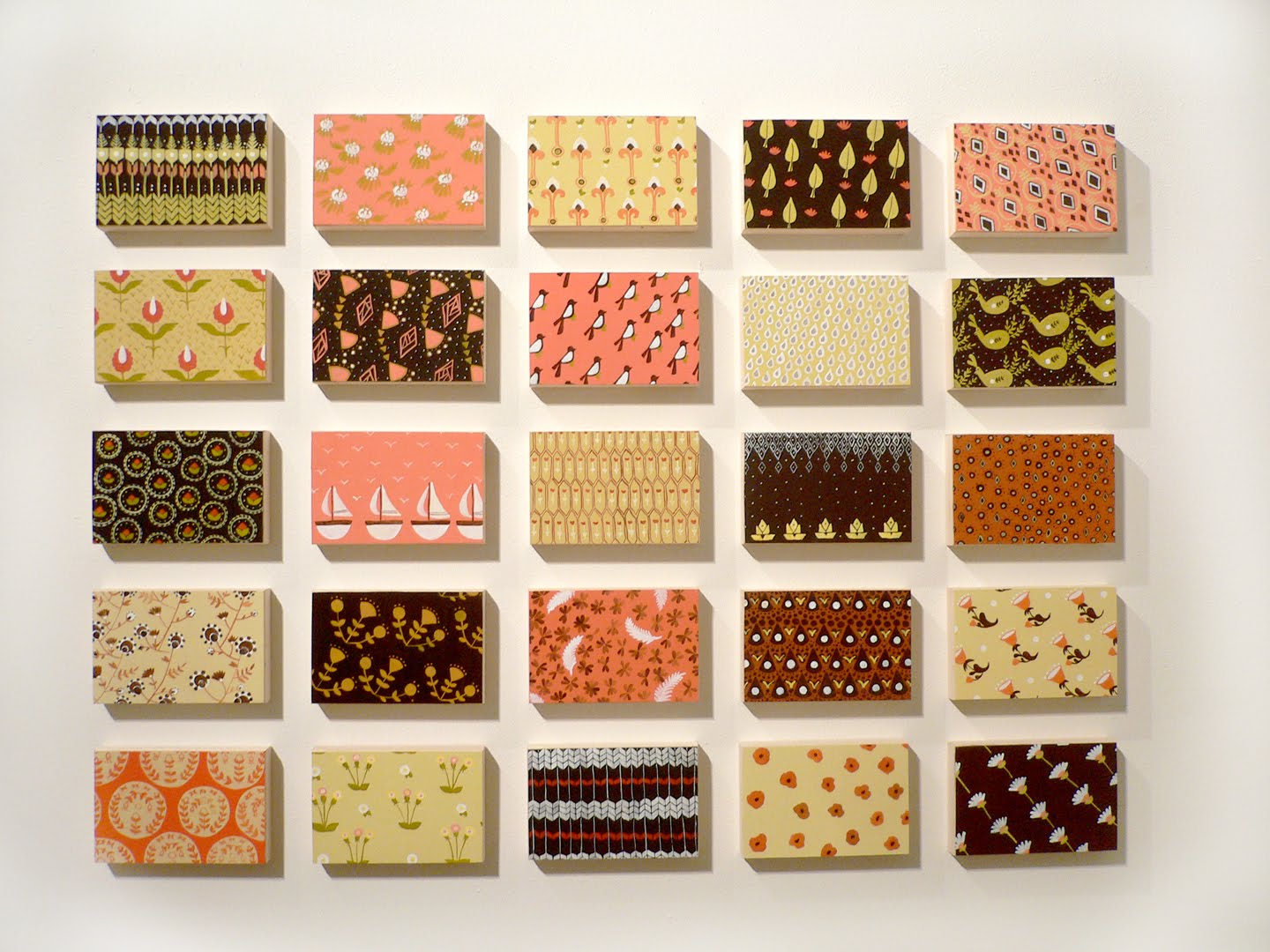 Red Prairie Press: Pattern Paintings