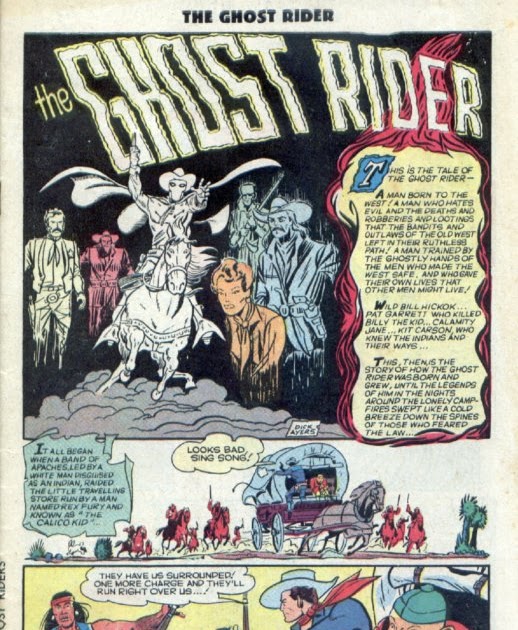 Western Comics Adventures: THE ORIGINAL GHOST RIDER "Origin"