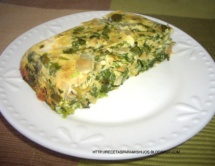 Recetario Spanglish para mis hijos: Terrina de berro con cebollas ...