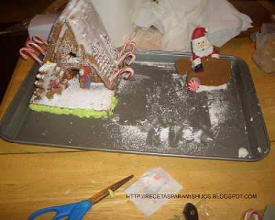 Recetario Spanglish para mis hijos: Casita de jengibre (gingerbread ...