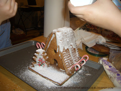 Recetario Spanglish para mis hijos: Casita de jengibre (gingerbread ...