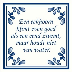 wereldgasten: Tegelwijsheid