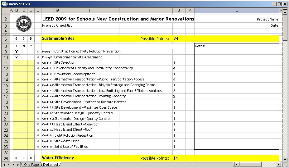 Real Life LEED: SUCCESS! New Official LEED Checklists Unlocked, Added ...