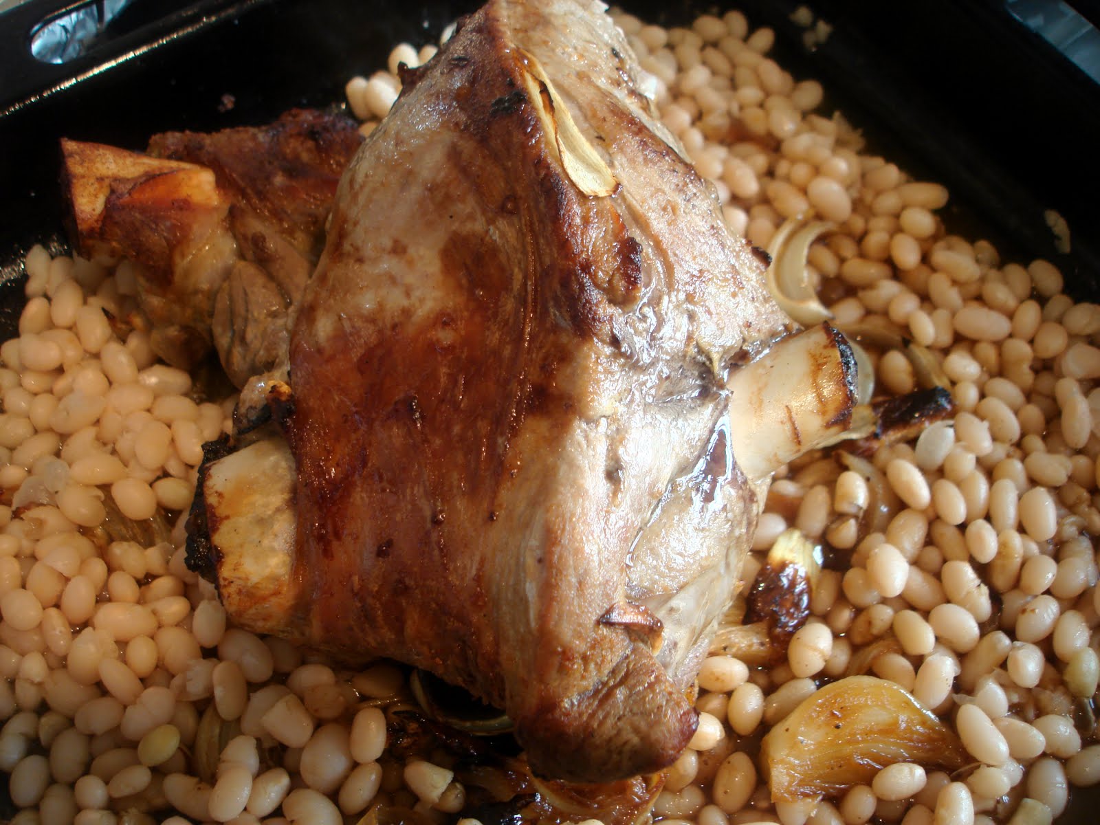 Creative Cooking with Muriel: Roast Leg of Lamb with Haricot Beans