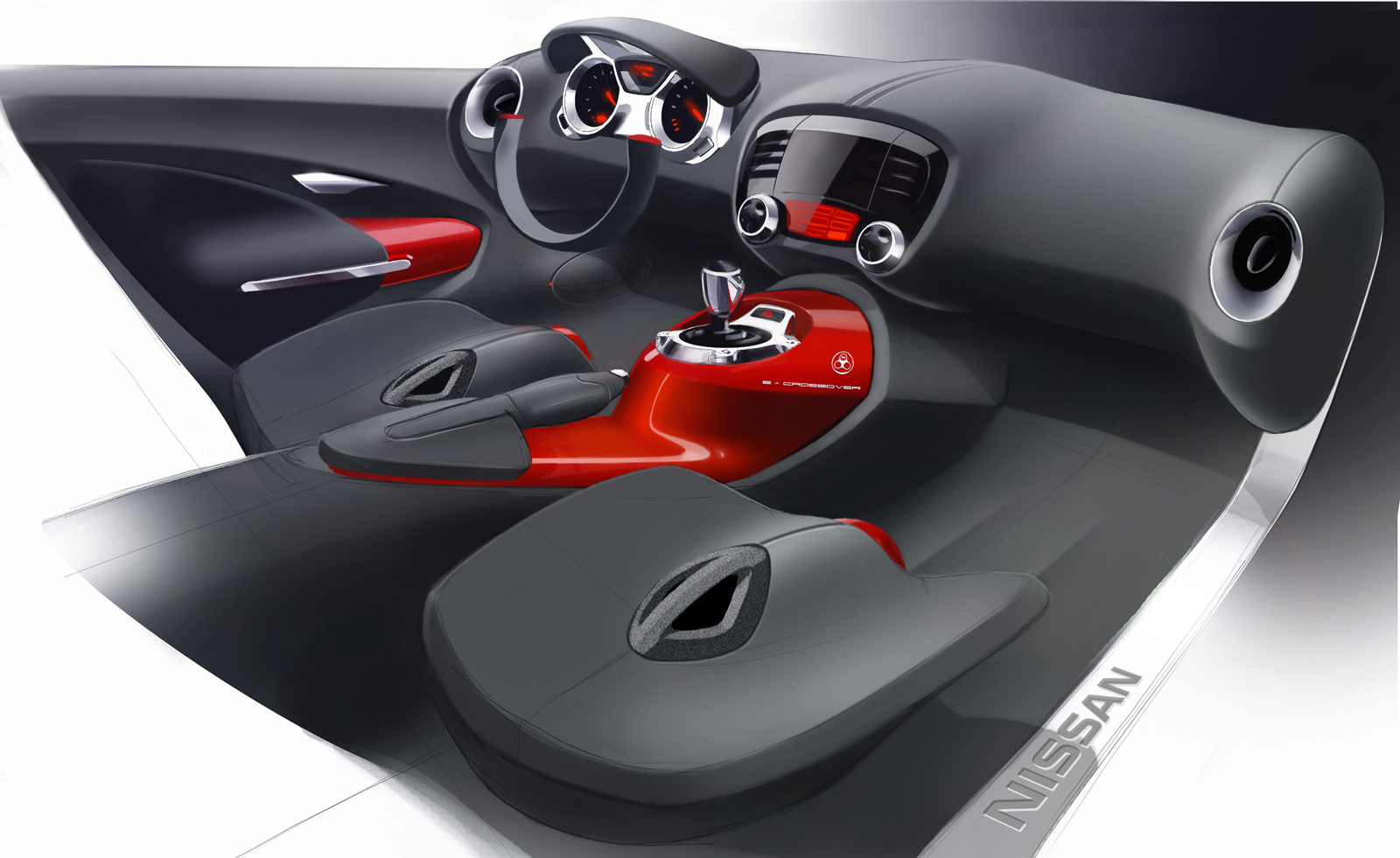 Car Design Malaysia: Candy of the day- Nissan Juke sketches