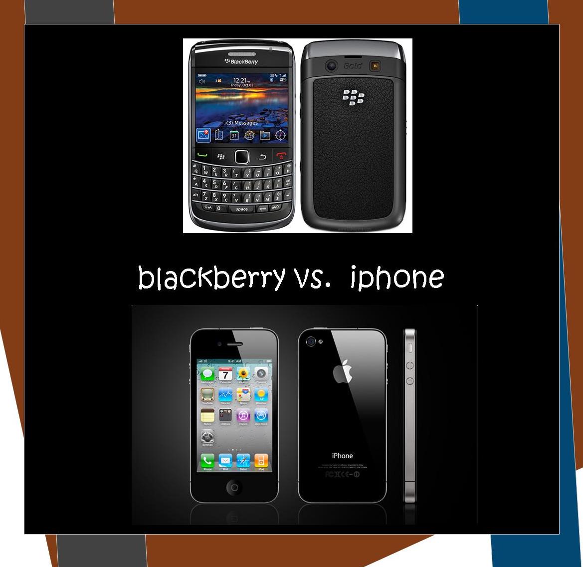 mne: blackberry vs. iphone