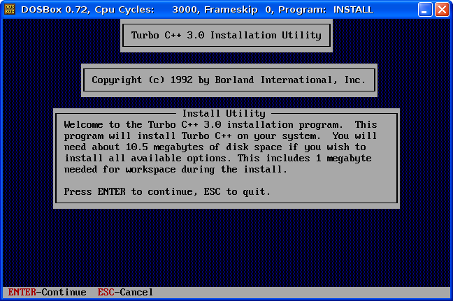Install Turbo C Discoverloxa