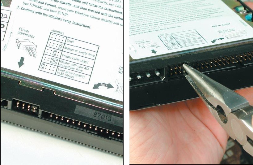 Cara Pengaturan Jumper pada HDD ATA