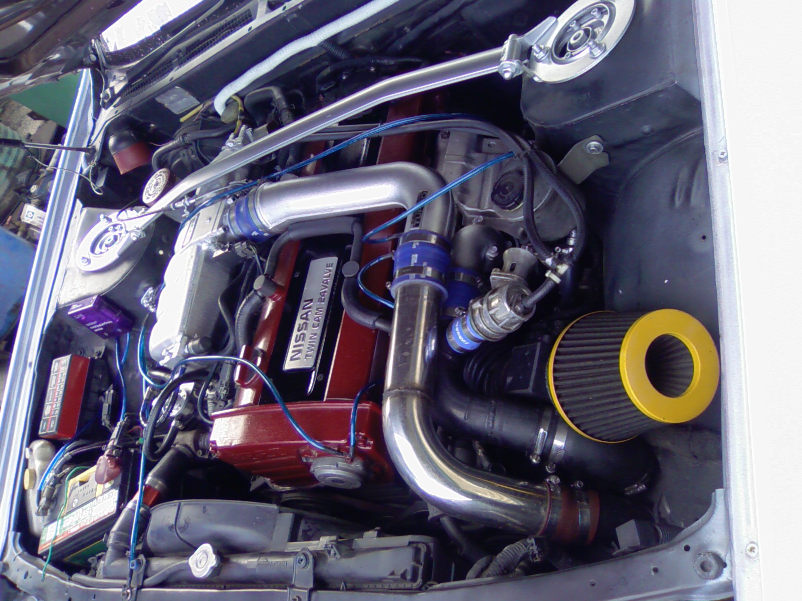 My turbo car project is completed successfully-Nissan cefiro a31 manual ...