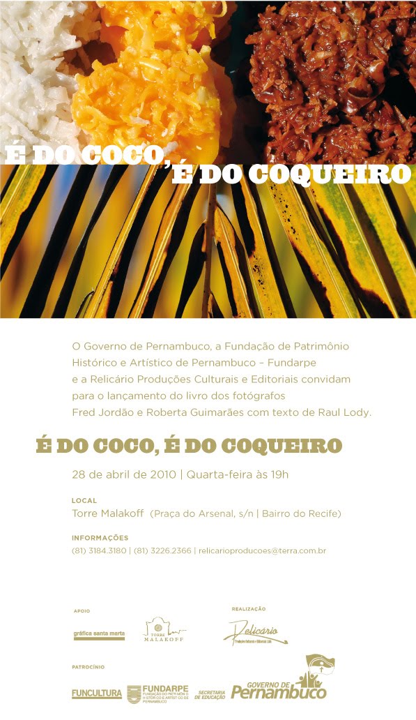 Alexandre L'Omi L'Odò, Discussões Negras e Indígenas: Livro É do coco ...