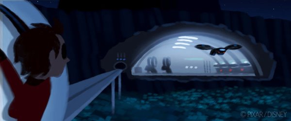 Art: The Incredibles color script & color keys ~ Lighting Pixels