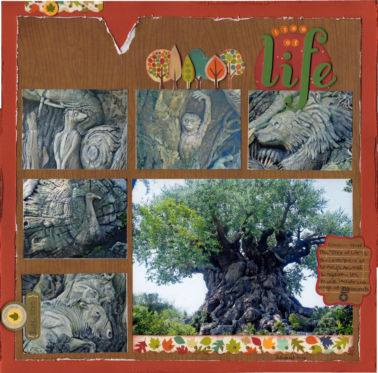 One Page: Scrapbook Layouts