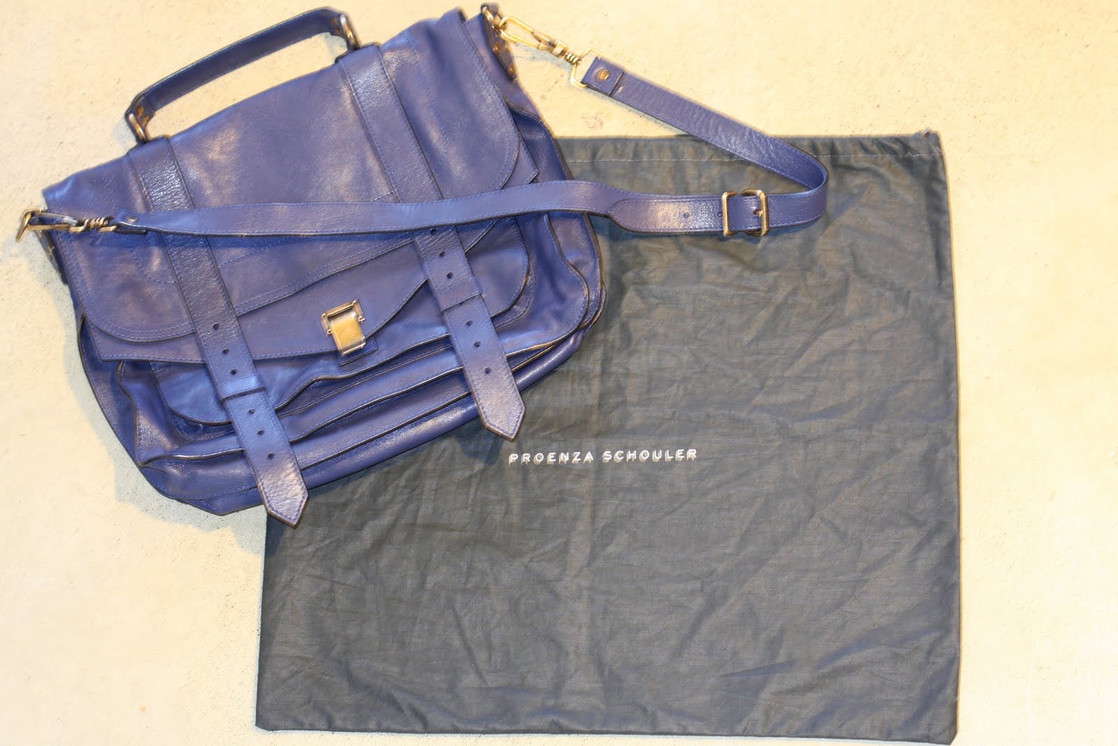 By Your Side: PROZEN SCHOULER- PS1- MIDNIGHT BLUE