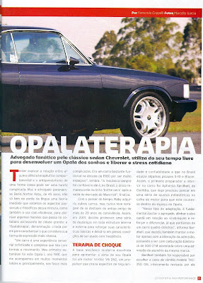 Opala V6: REVISTA SS NR. 01