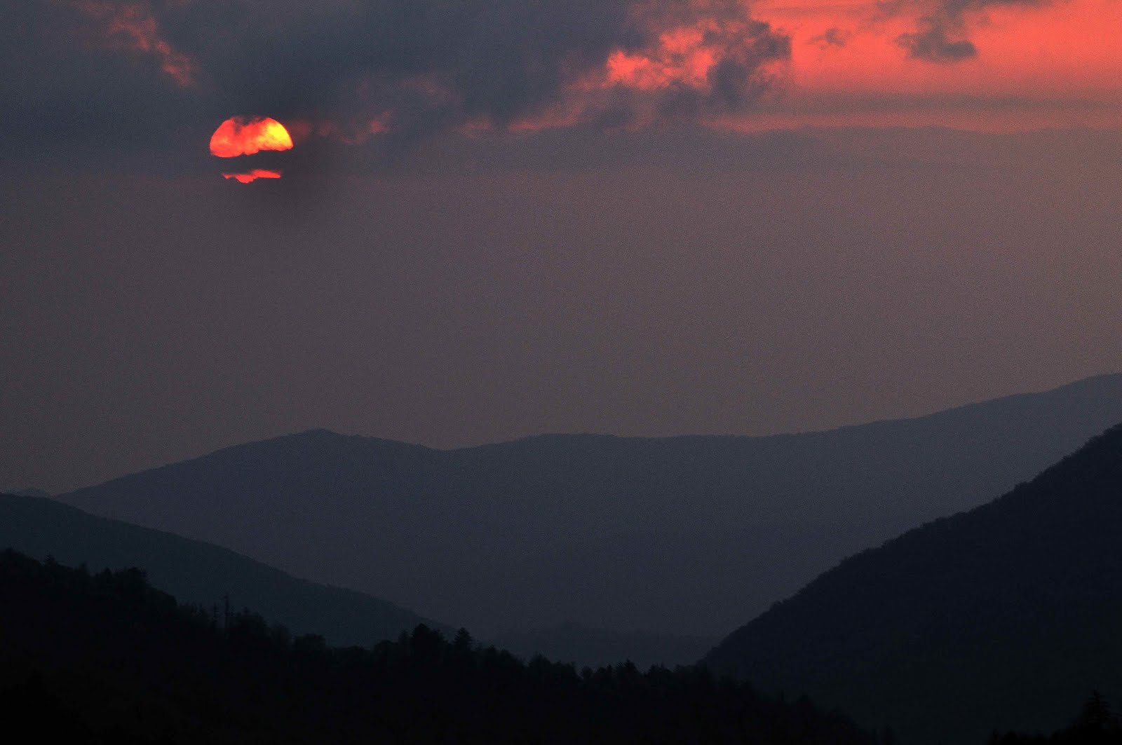Mark Chitwood Photography: Smokey Sunset IV