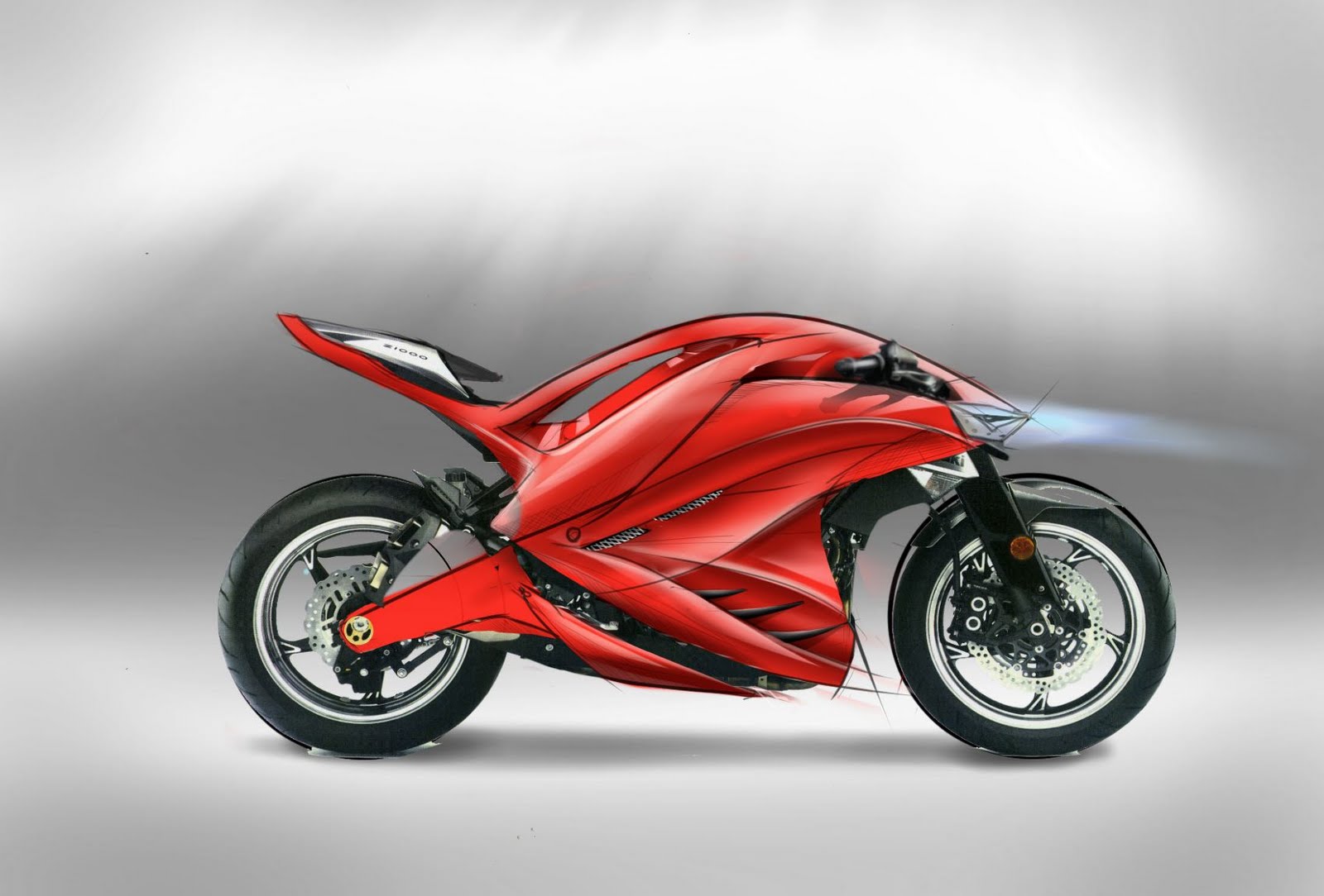 KIQUE DESIGN: Kawasaki Motorcycle Project