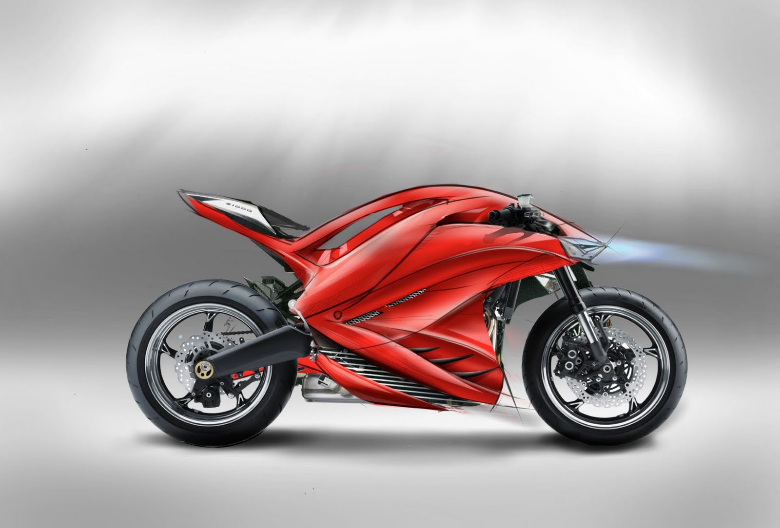 KIQUE DESIGN: Kawasaki Motorcycle Project