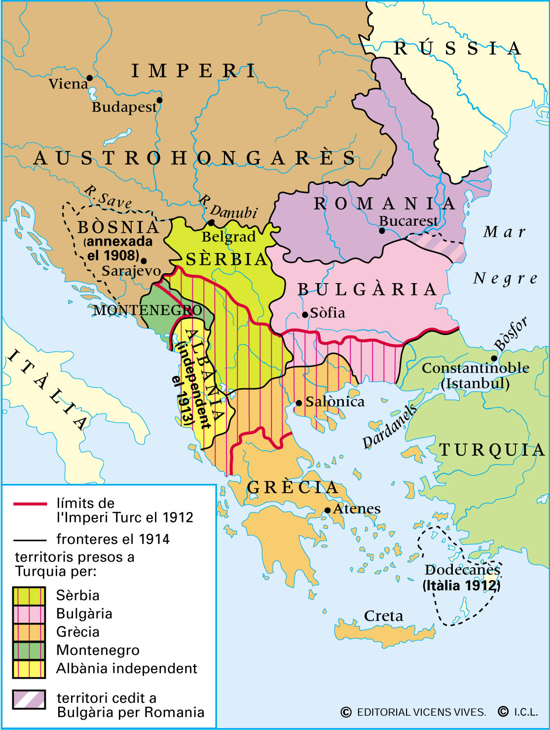Història 1r Batx: Els Balcans abans de I Guerra Mundial