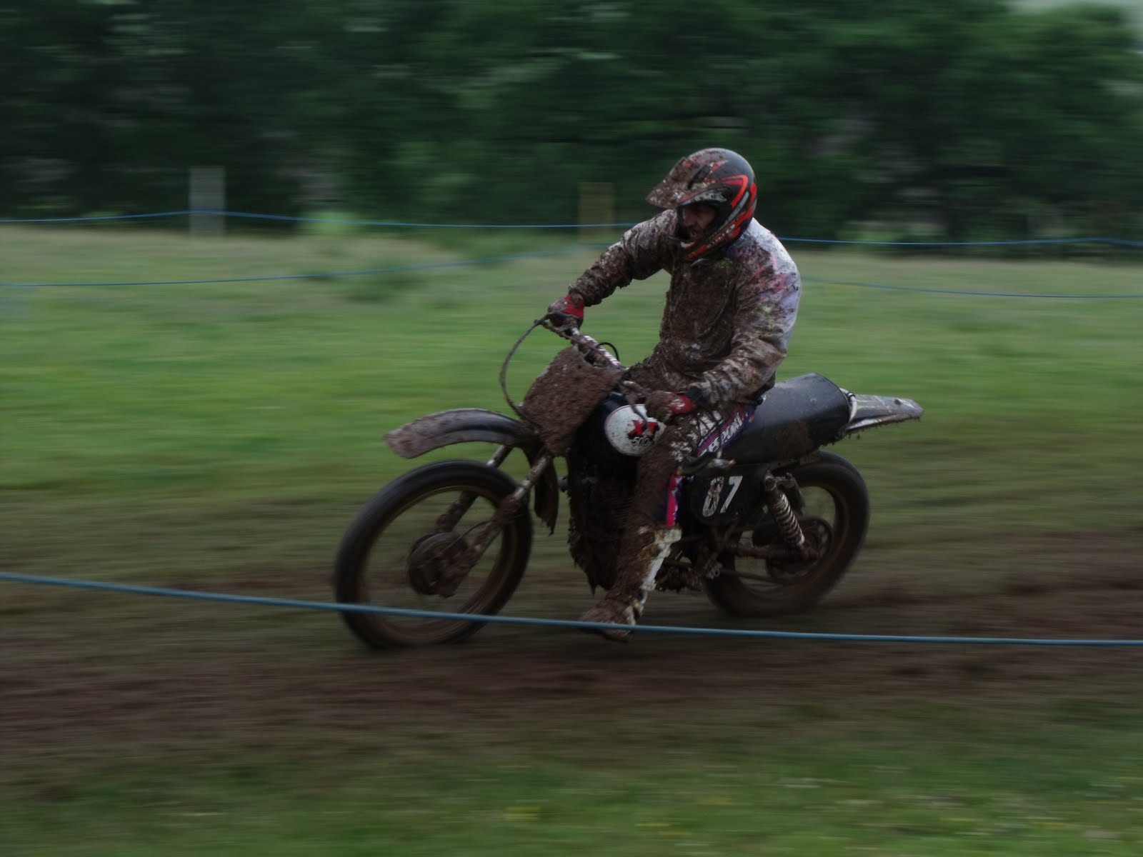 Scottish Classic Motorcycle Racing: Thornhill Scramble 2010