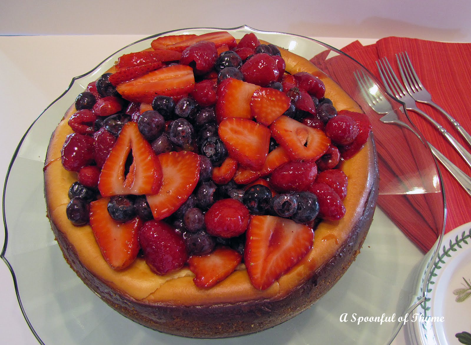 Mixed Berry Cheesecake
