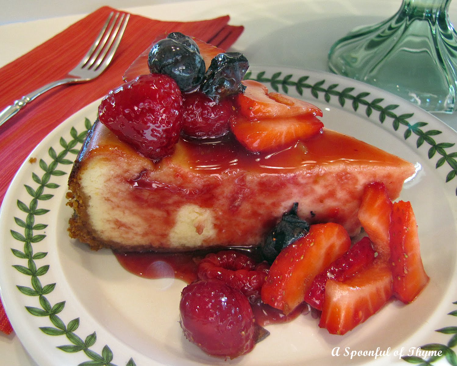 Mixed Berry Cheesecake