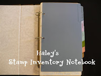 The Inky Scrapper: My Stamp Inventory Notebook