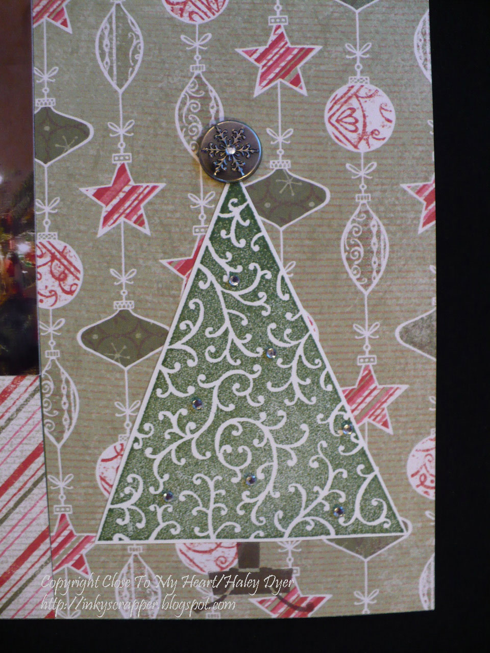 The Inky Scrapper: O Christmas Tree (Layout)